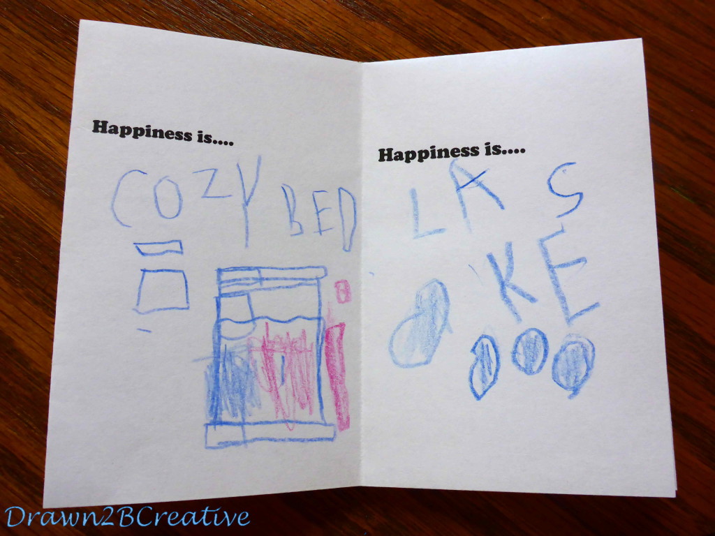 Free Happiness is.... Minibook - Drawn2BCreative
