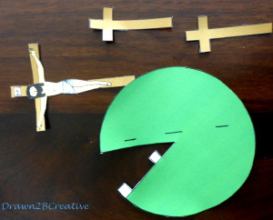 40 Days of Free Lenten Printables: Calvary Hill - Drawn2BCreative